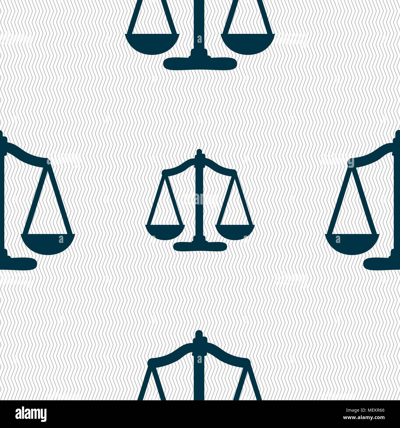 Scales balance. Seamless abstract background with geometric shapes ...