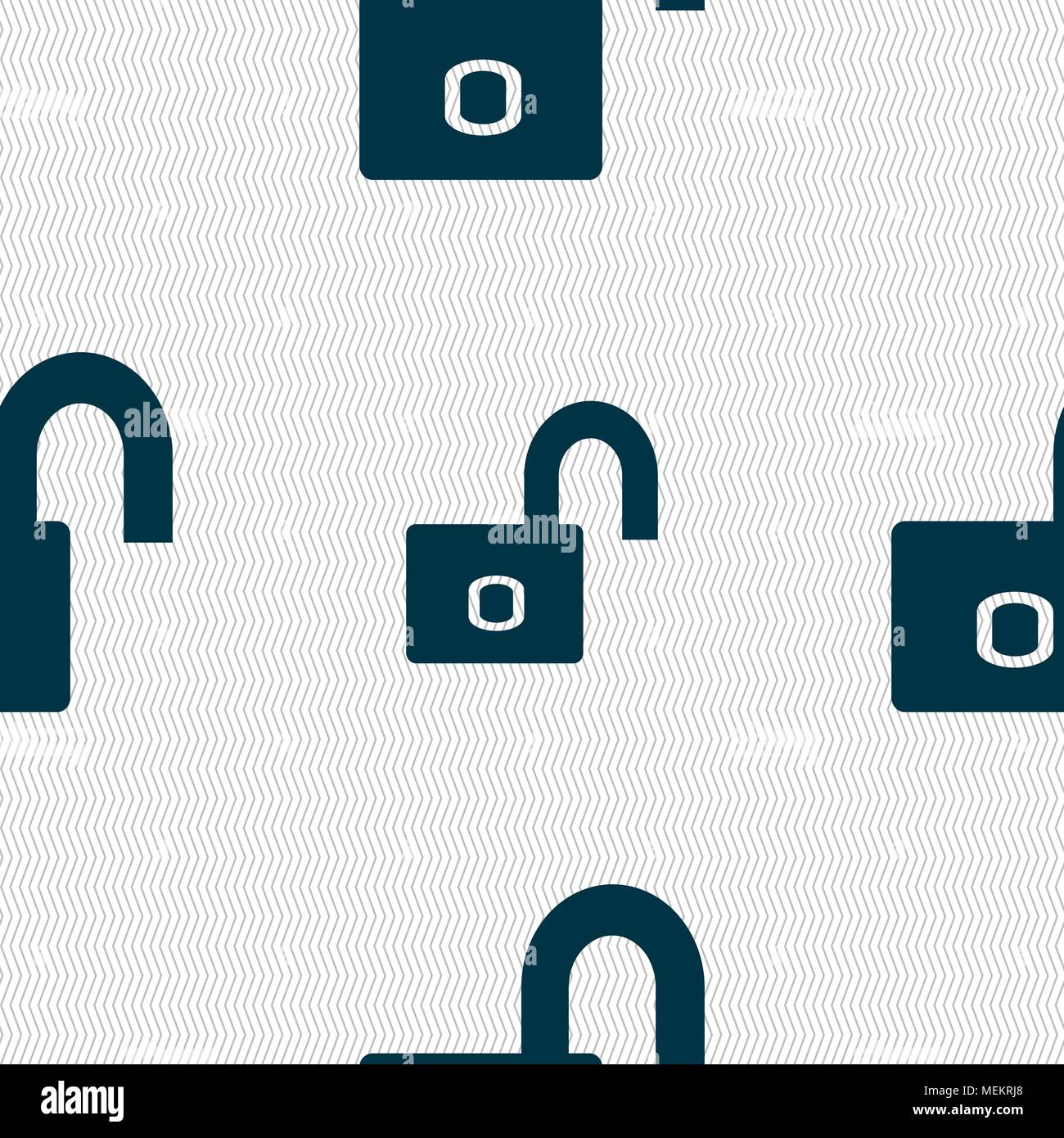 Lock sign icon. Locker symbol. Seamless abstract background with ...