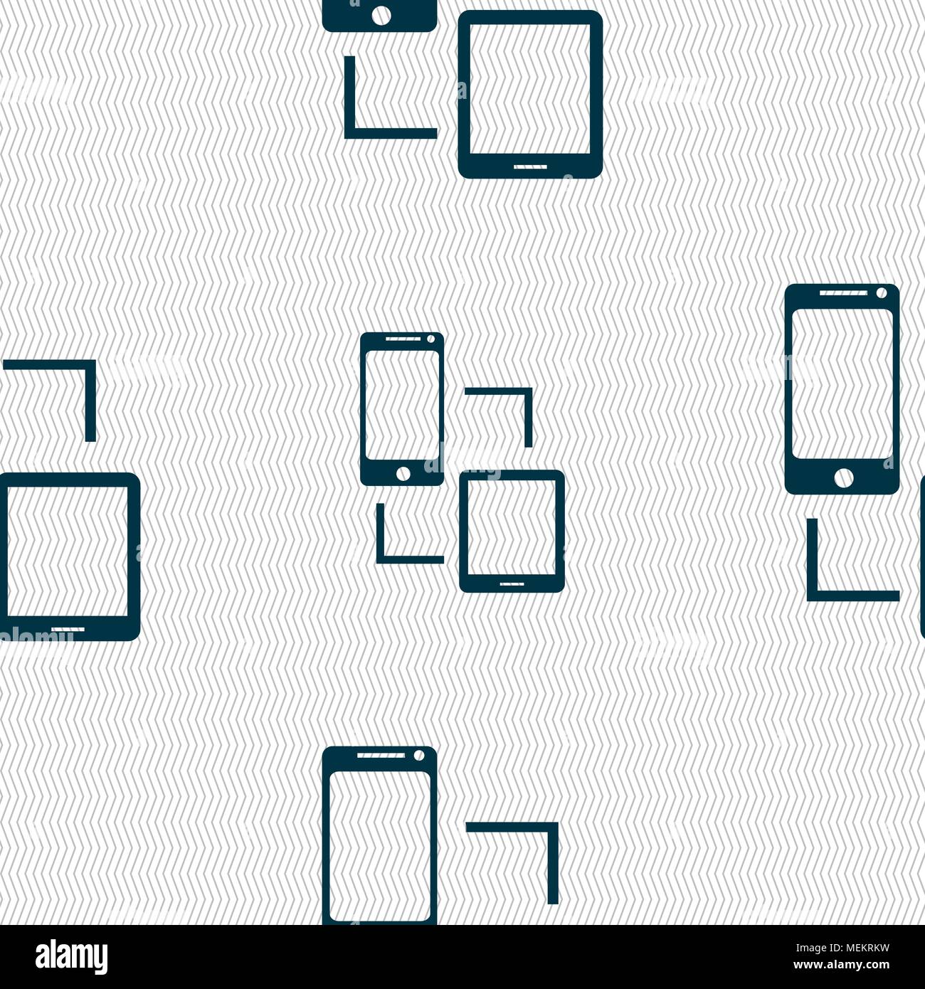 Synchronization sign icon. communicators sync symbol. Data exchange ...