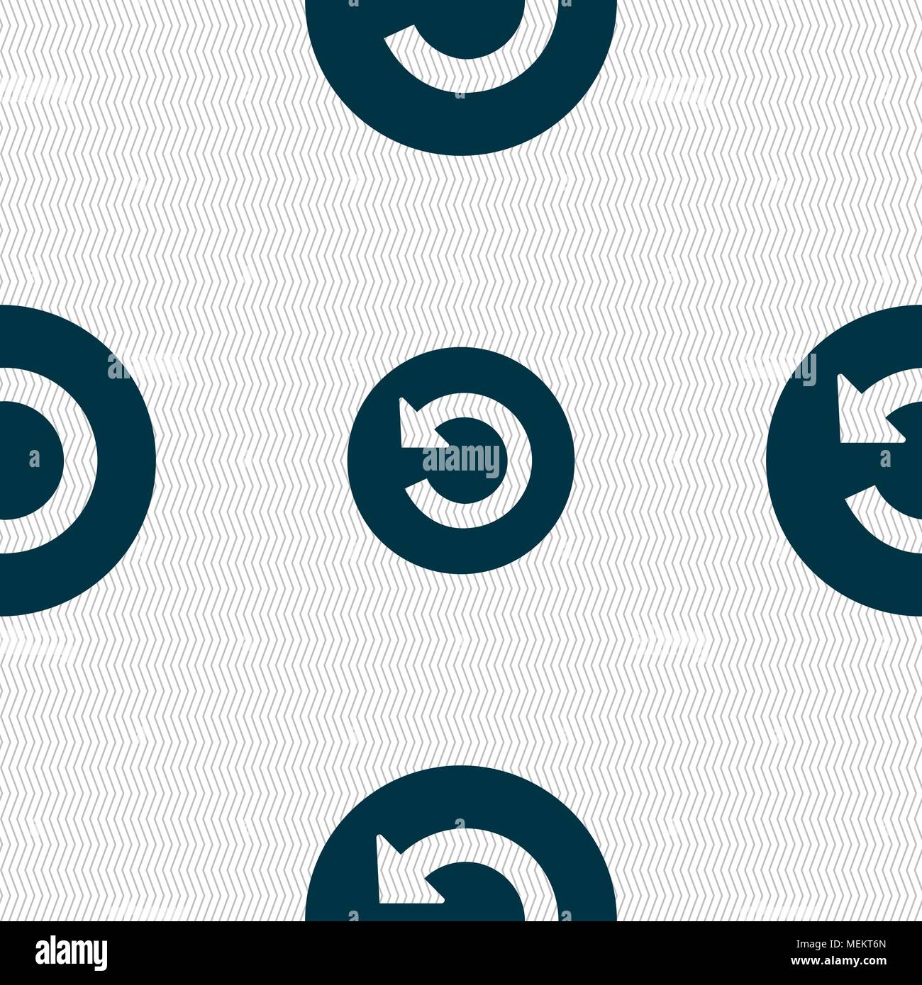 Upgrade, arrow icon sign. Seamless abstract background with geometric ...