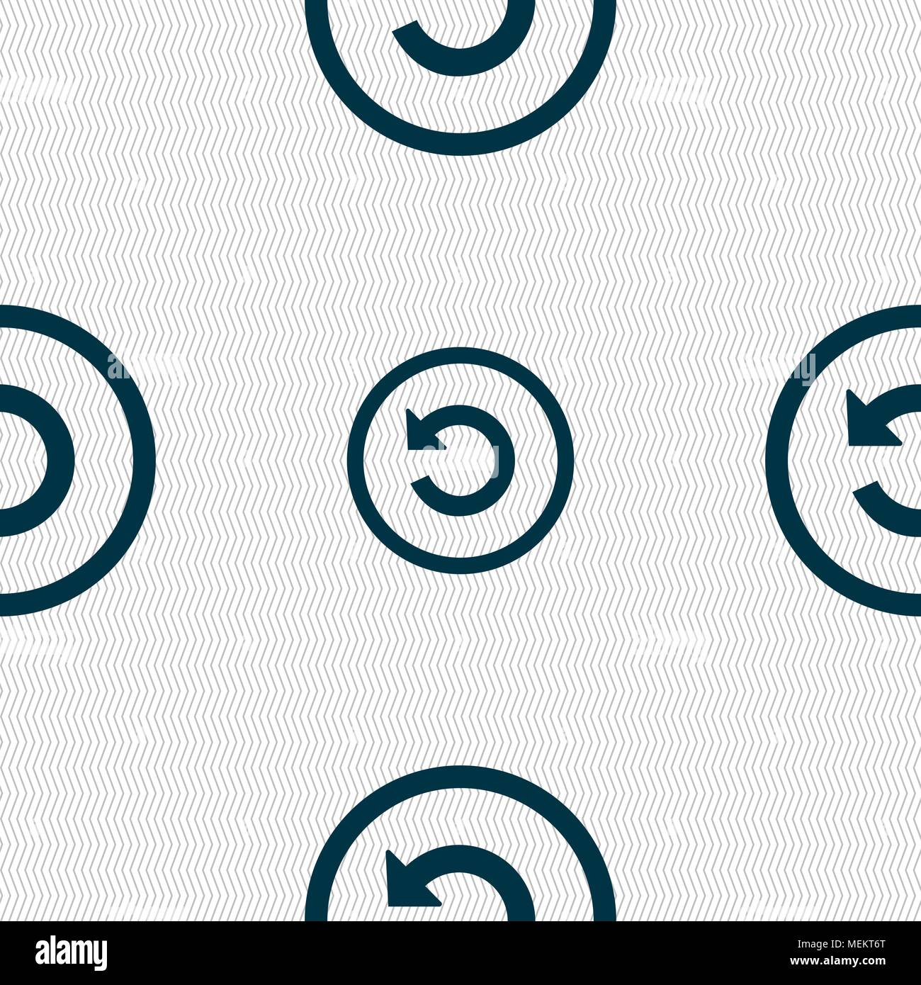 Upgrade, arrow, update icon sign. Seamless abstract background with ...