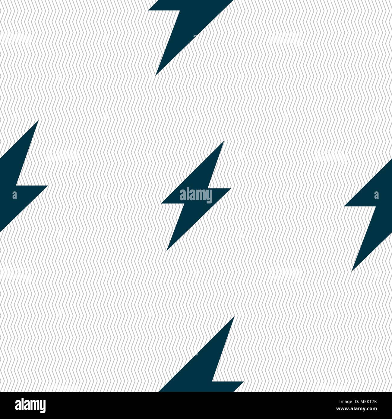 Photo flash icon sign. Seamless abstract background with geometric ...