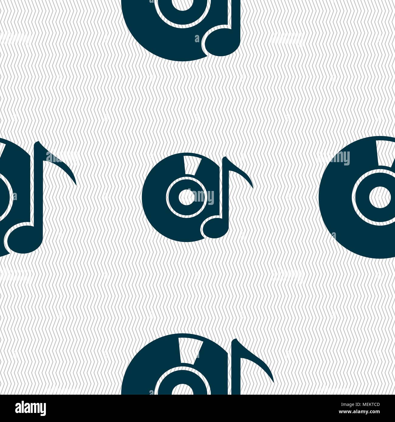 CD or DVD icon sign. Seamless abstract background with geometric shapes ...