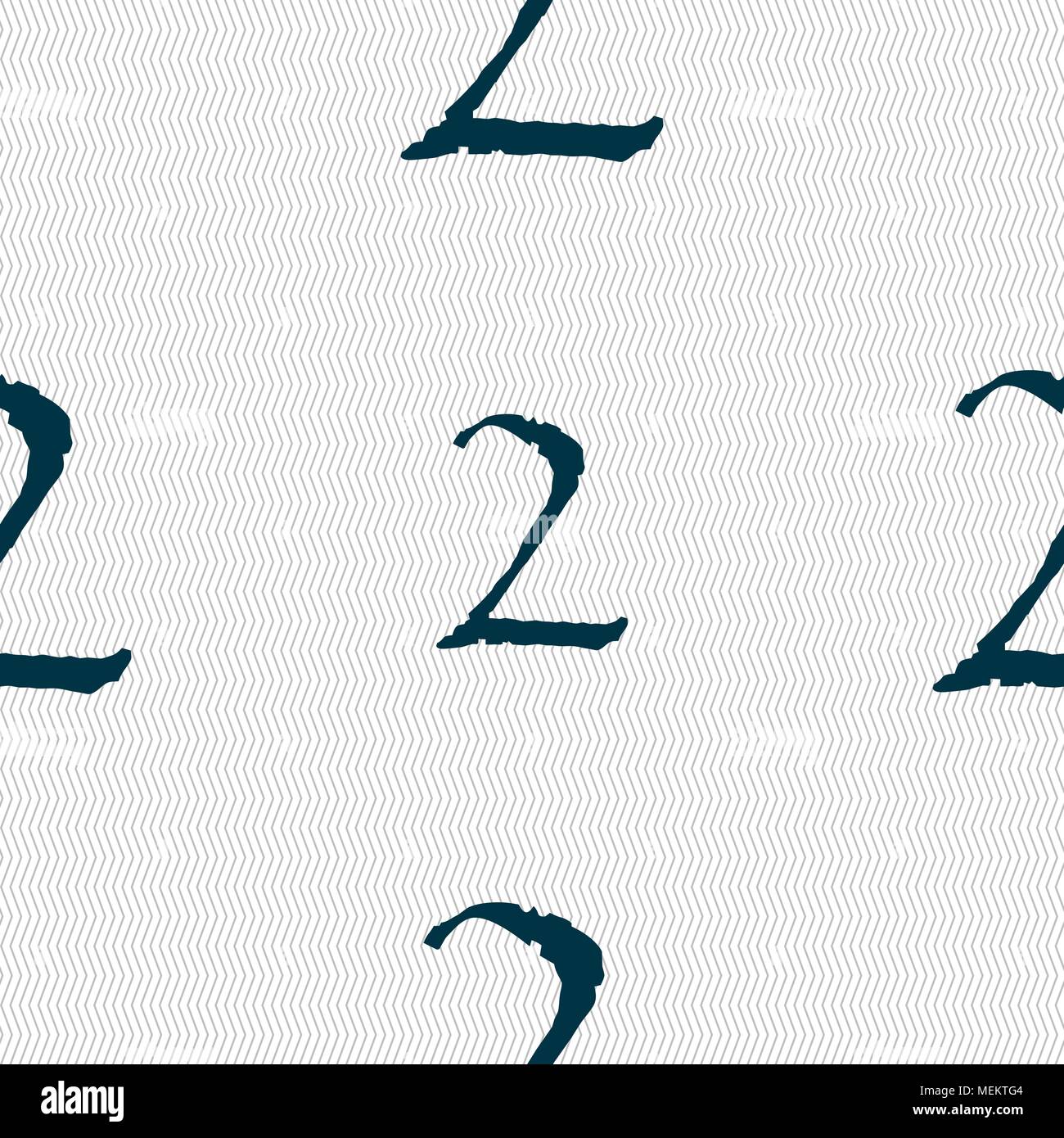 Second place award sign. Winner symbol. Step two.. Seamless abstract ...