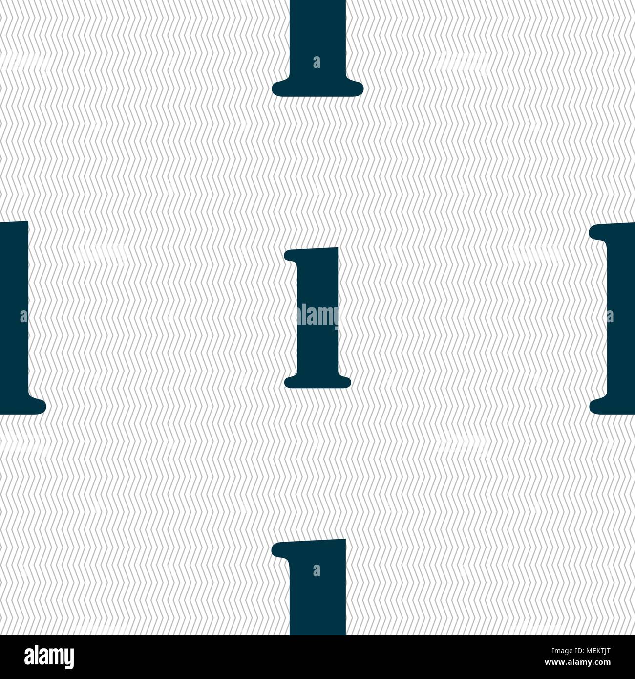 First place award sign. Winner symbol. Step one. Seamless abstract ...