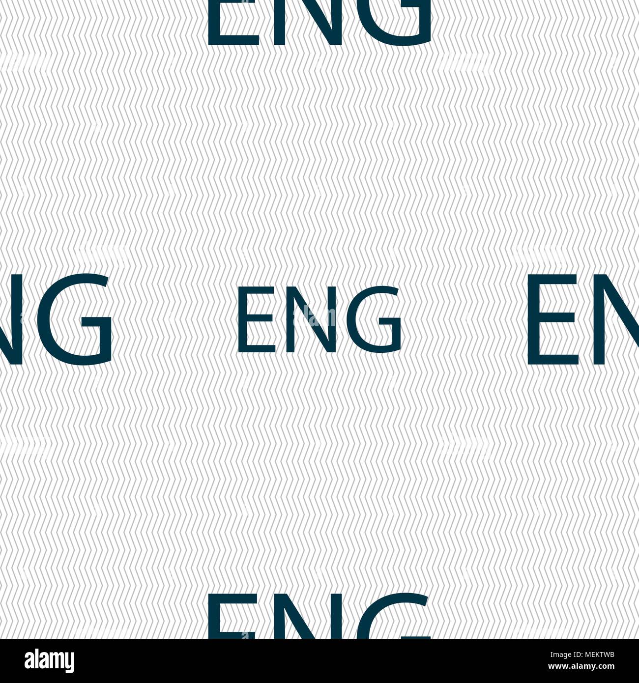 English sign icon. Great Britain symbol. Seamless abstract background ...