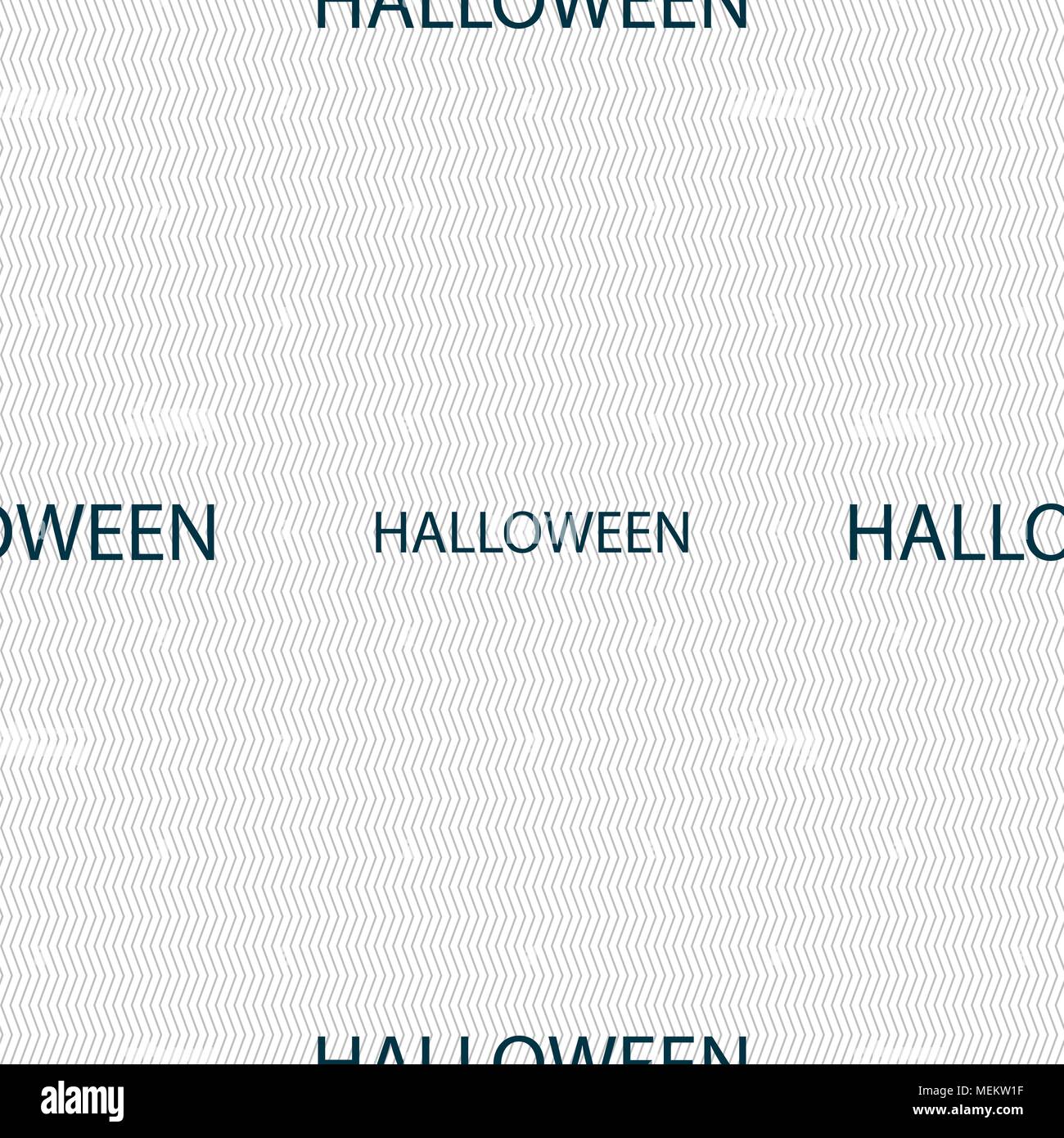 Halloween sign icon. Halloween-party symbol. Seamless abstract ...