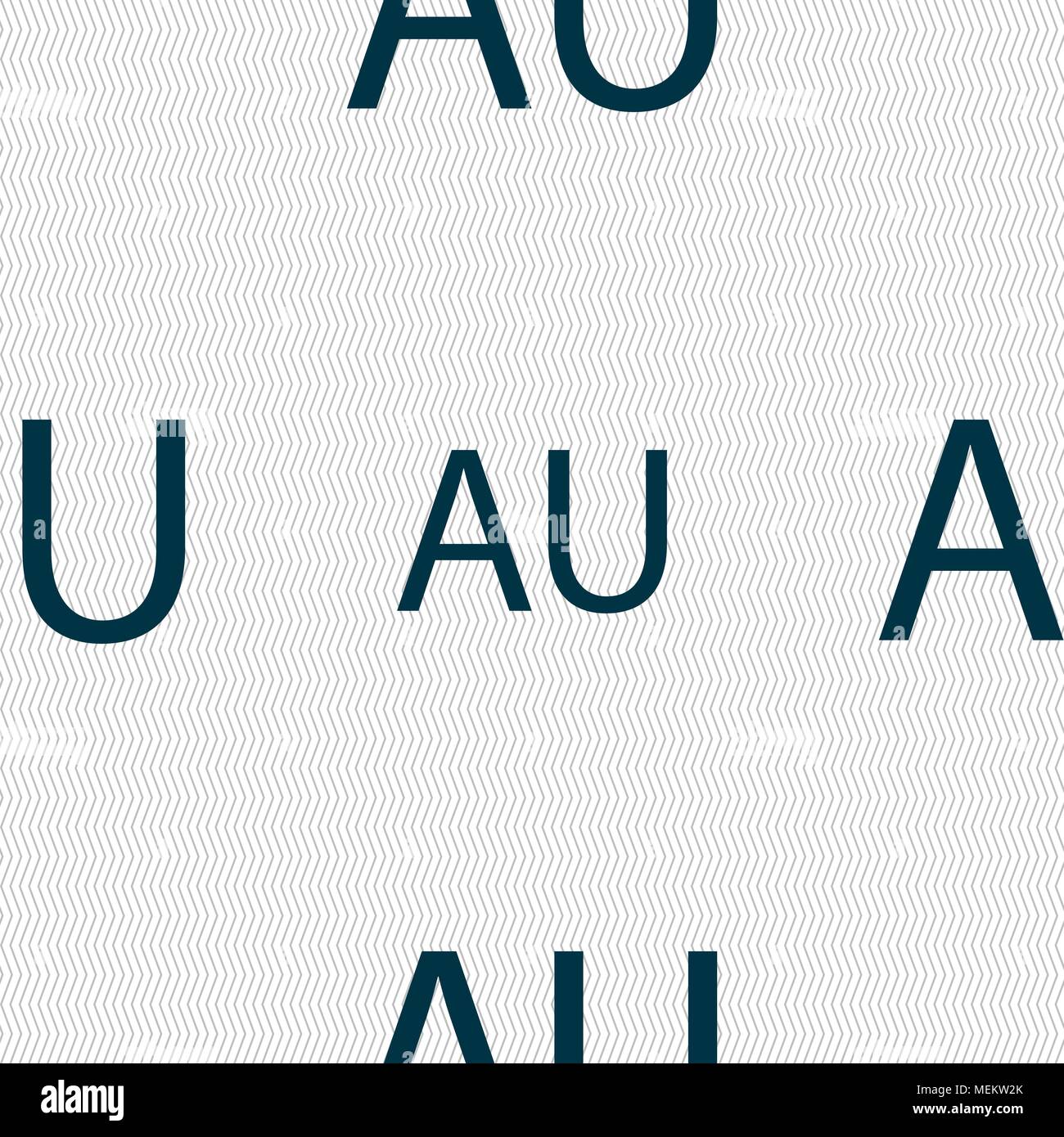 australia sign icon. Seamless abstract background with geometric shapes ...