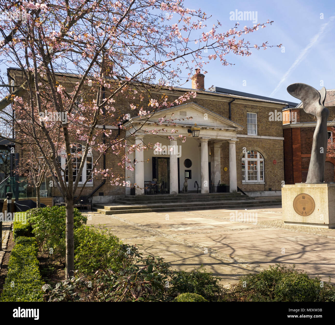 LONDON, UK - APRIL 05, 2018: Exterior view of Dial Arch Square Stock ...
