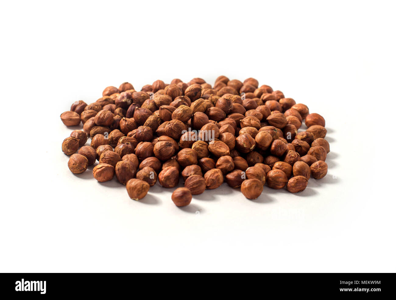 Hazelnut background Cut Out Stock Images & Pictures - Alamy