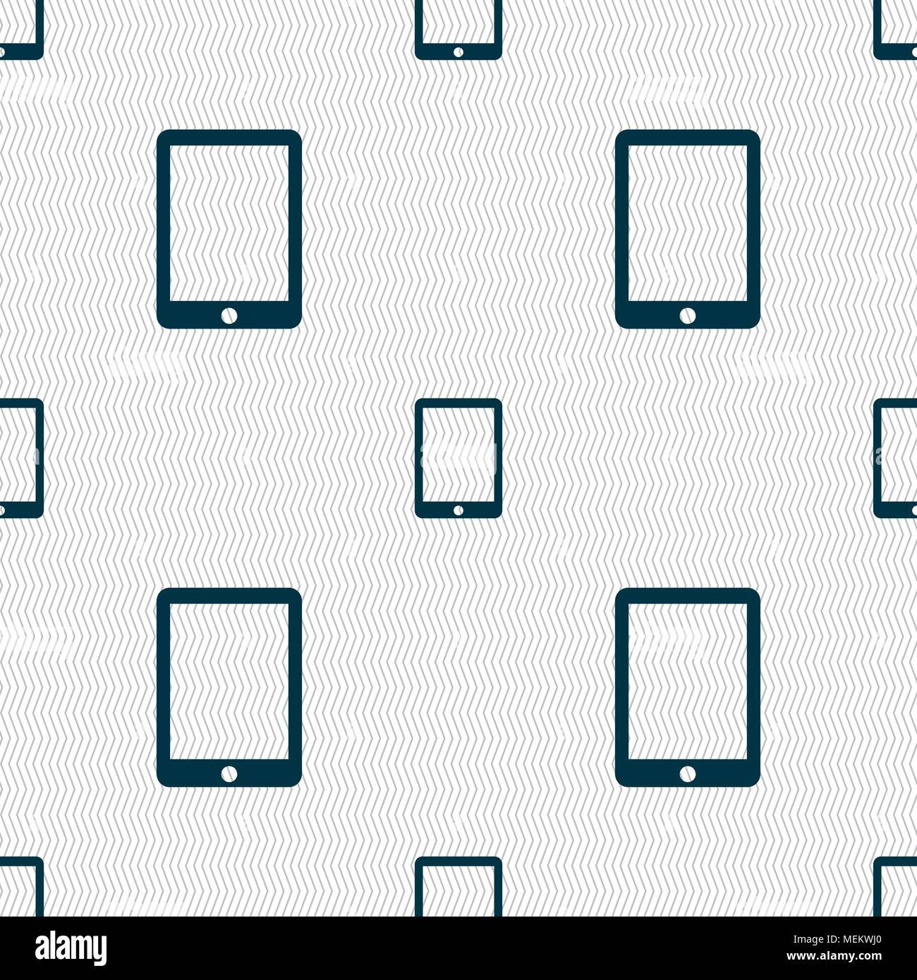 Smartphone sign icon. Support symbol. Call center. Seamless abstract ...