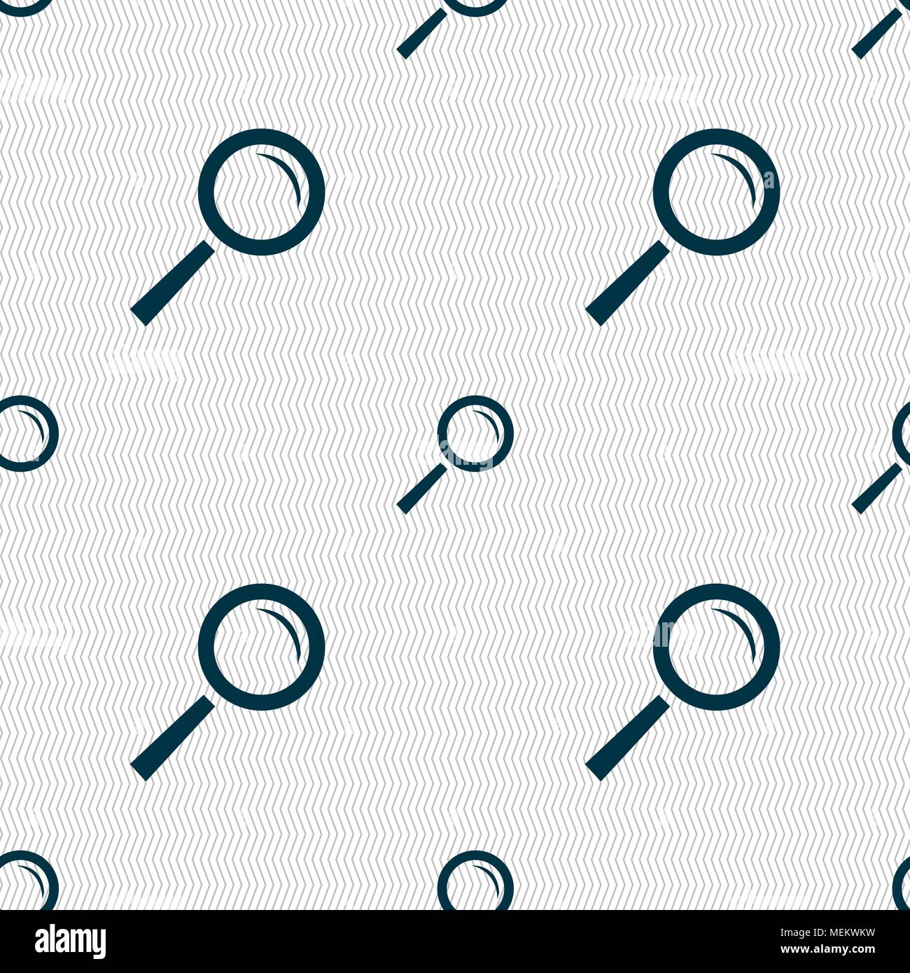 Magnifier glass sign icon. Zoom tool button. Navigation search symbol ...