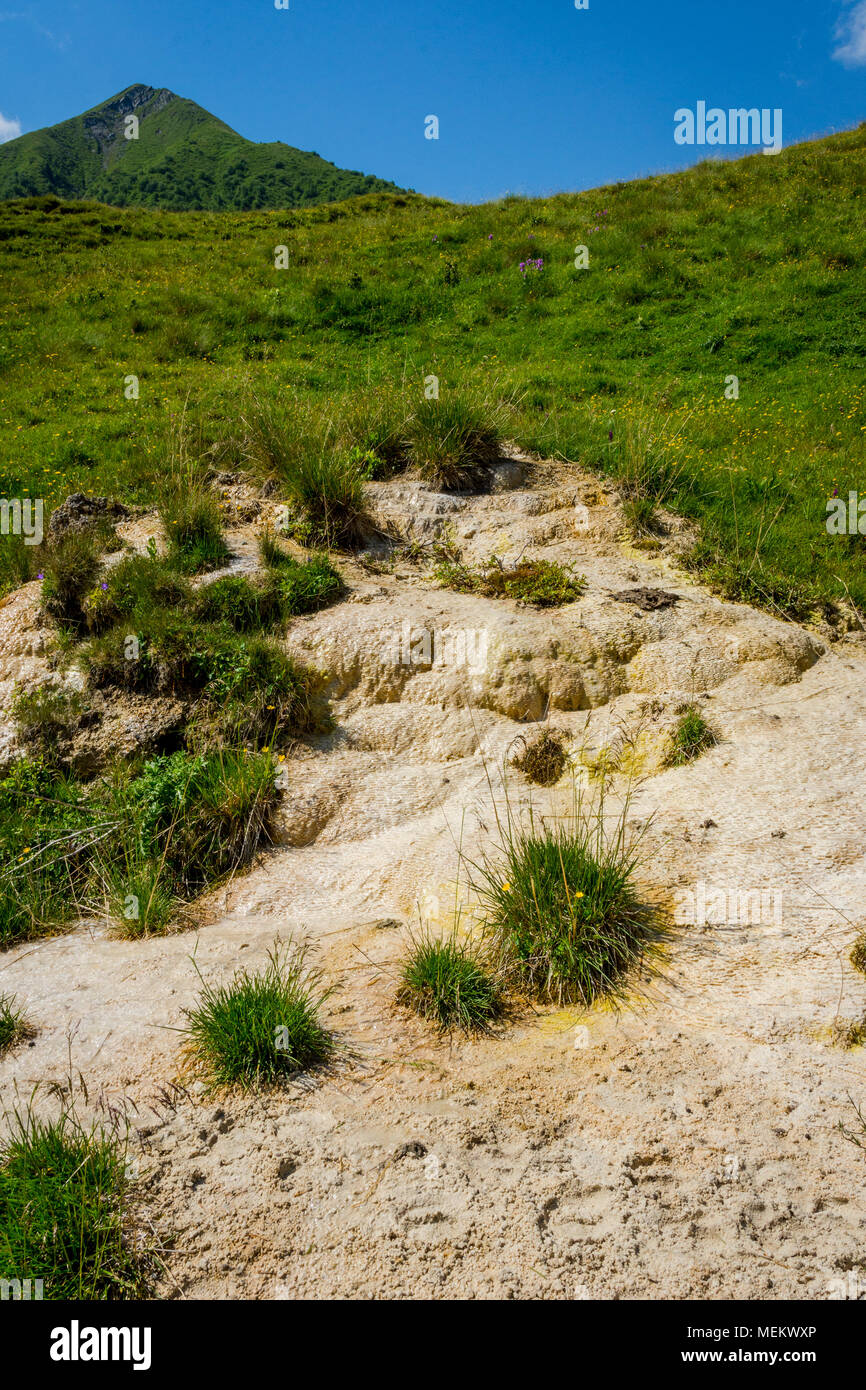 Natural mineral water spring in Truso valley, Georgia Stock Photo - Alamy