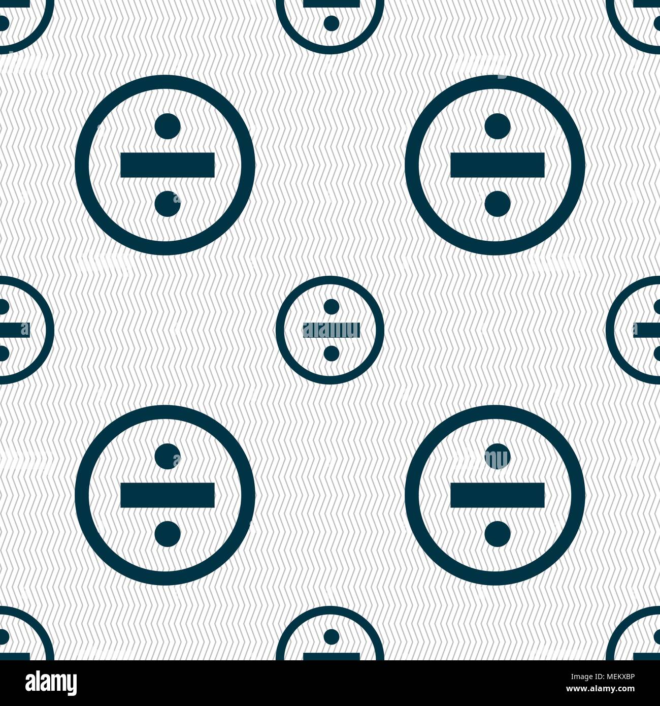 dividing icon sign. Seamless abstract background with geometric shapes ...