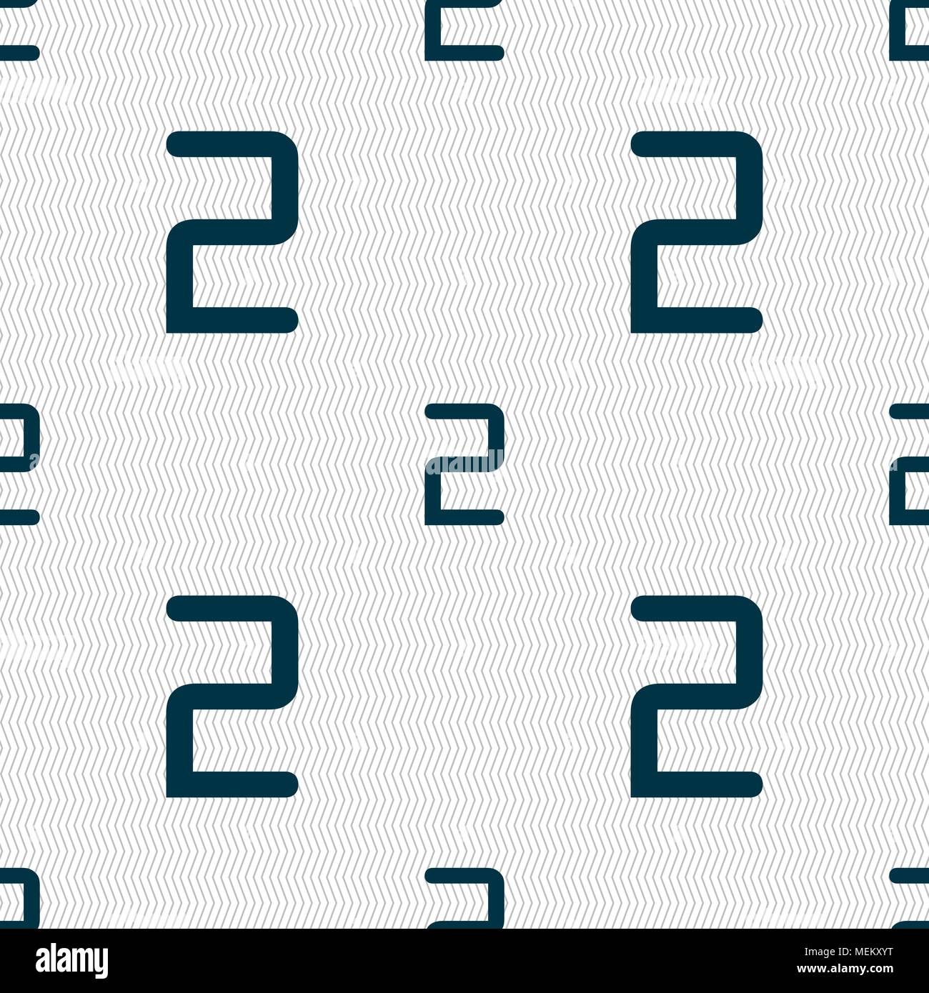 Second place award sign. Winner symbol. Step two.. Seamless abstract ...