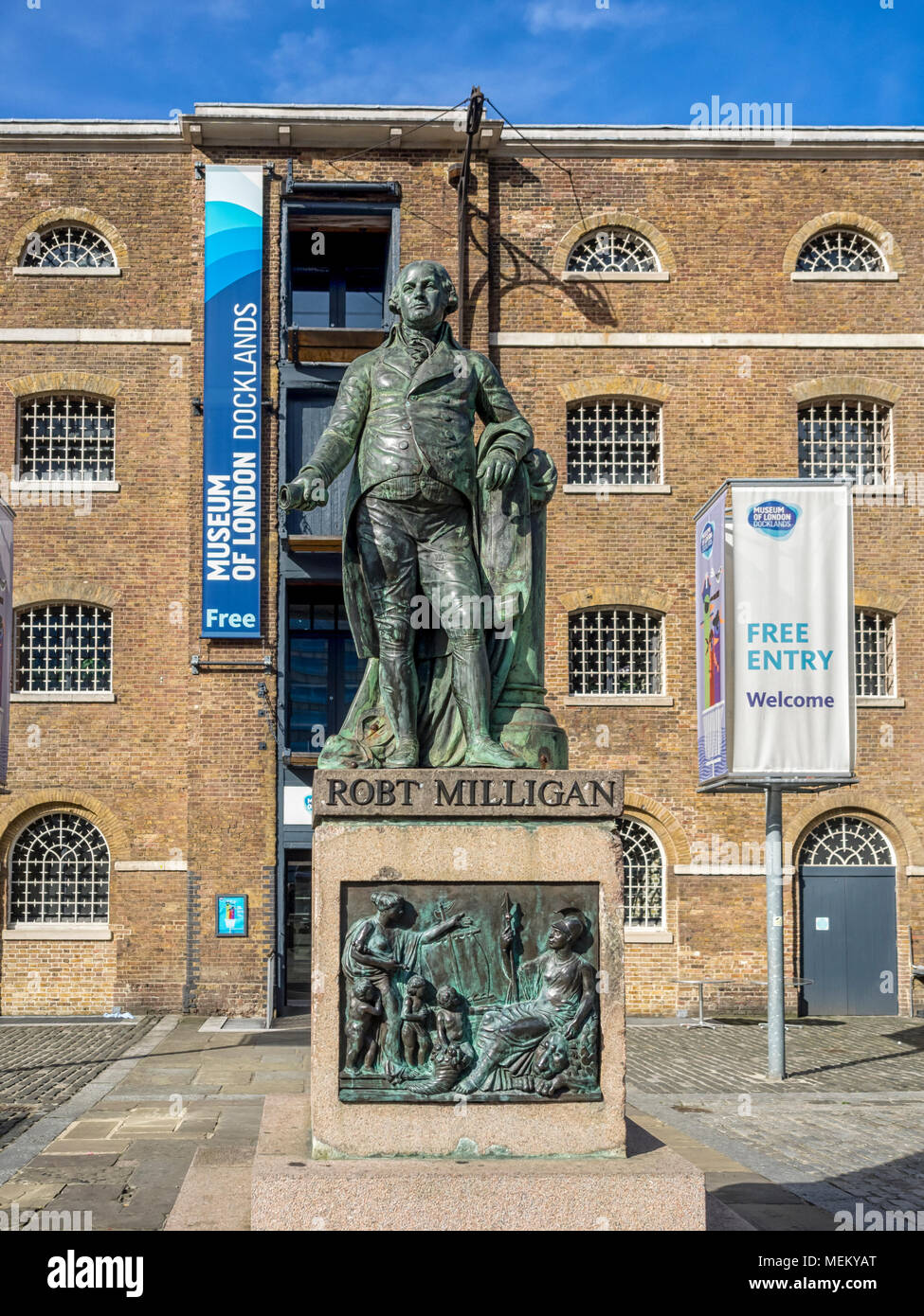 Robert Milligan Statue High Resolution Stock Photography and Images - Alamy
