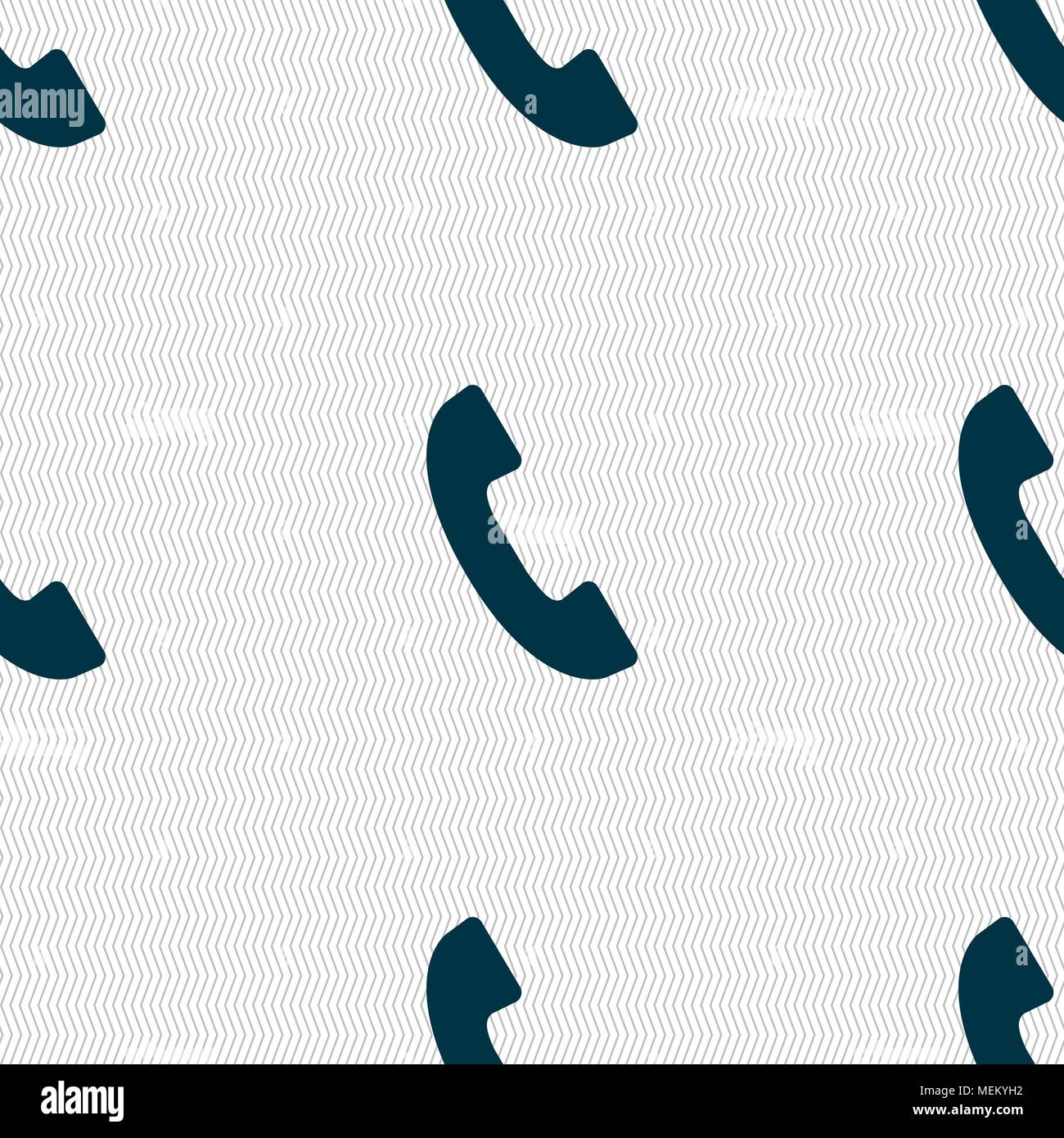 Phone sign icon. Support symbol. Call center. Seamless abstract ...