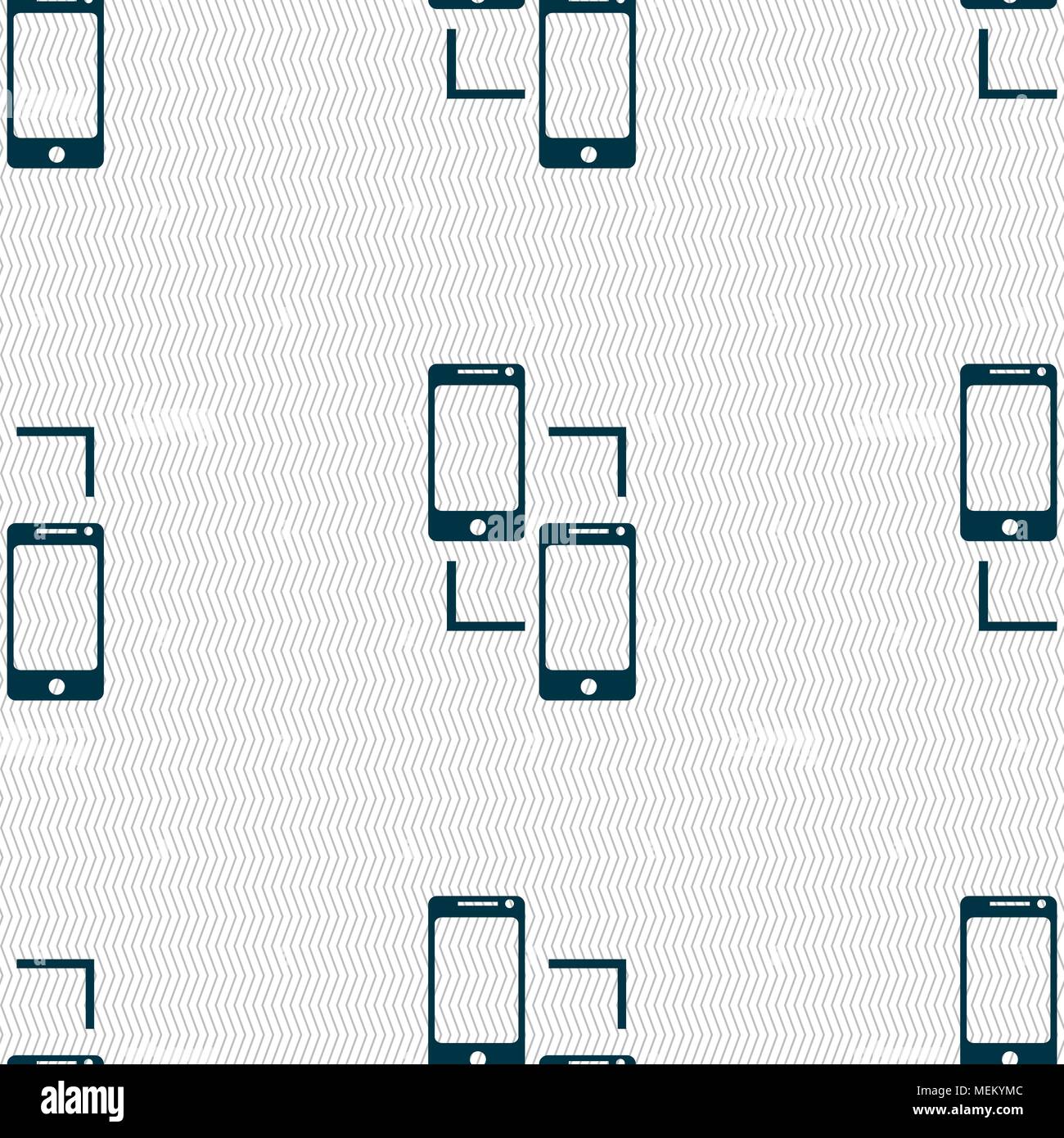 Synchronization sign icon. communicators sync symbol. Data exchange ...