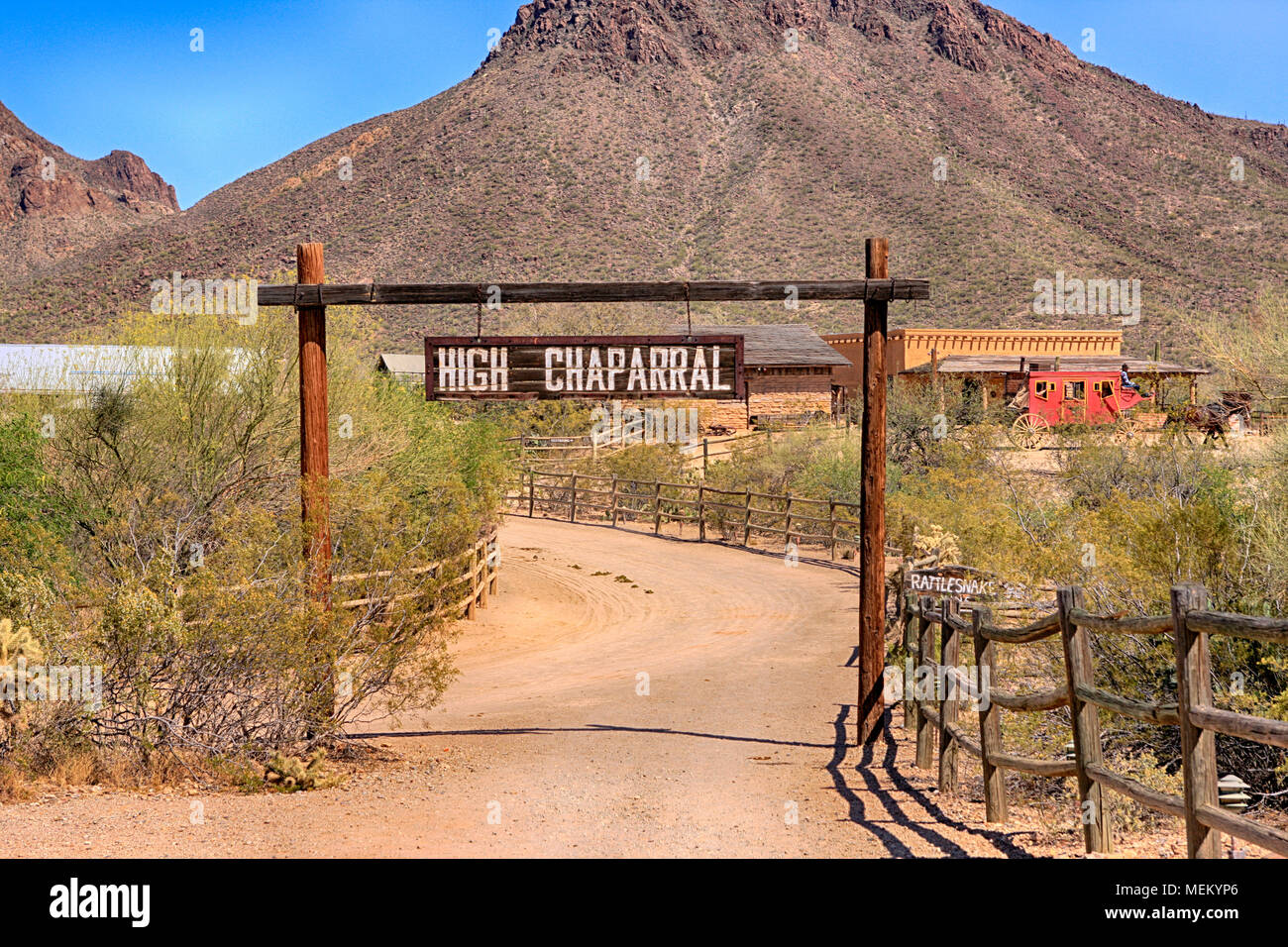 High chaparral ranch hi-res stock photography and images - Alamy