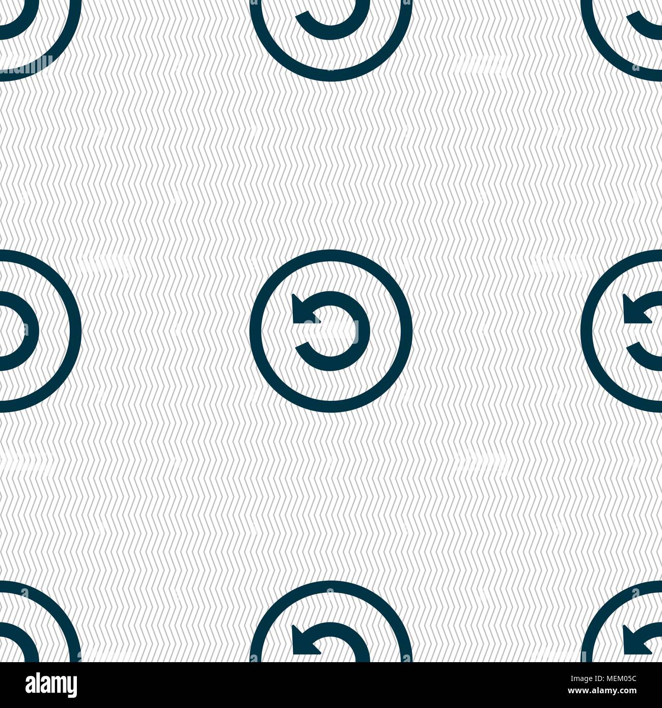 Upgrade, arrow, update icon sign. Seamless abstract background with ...