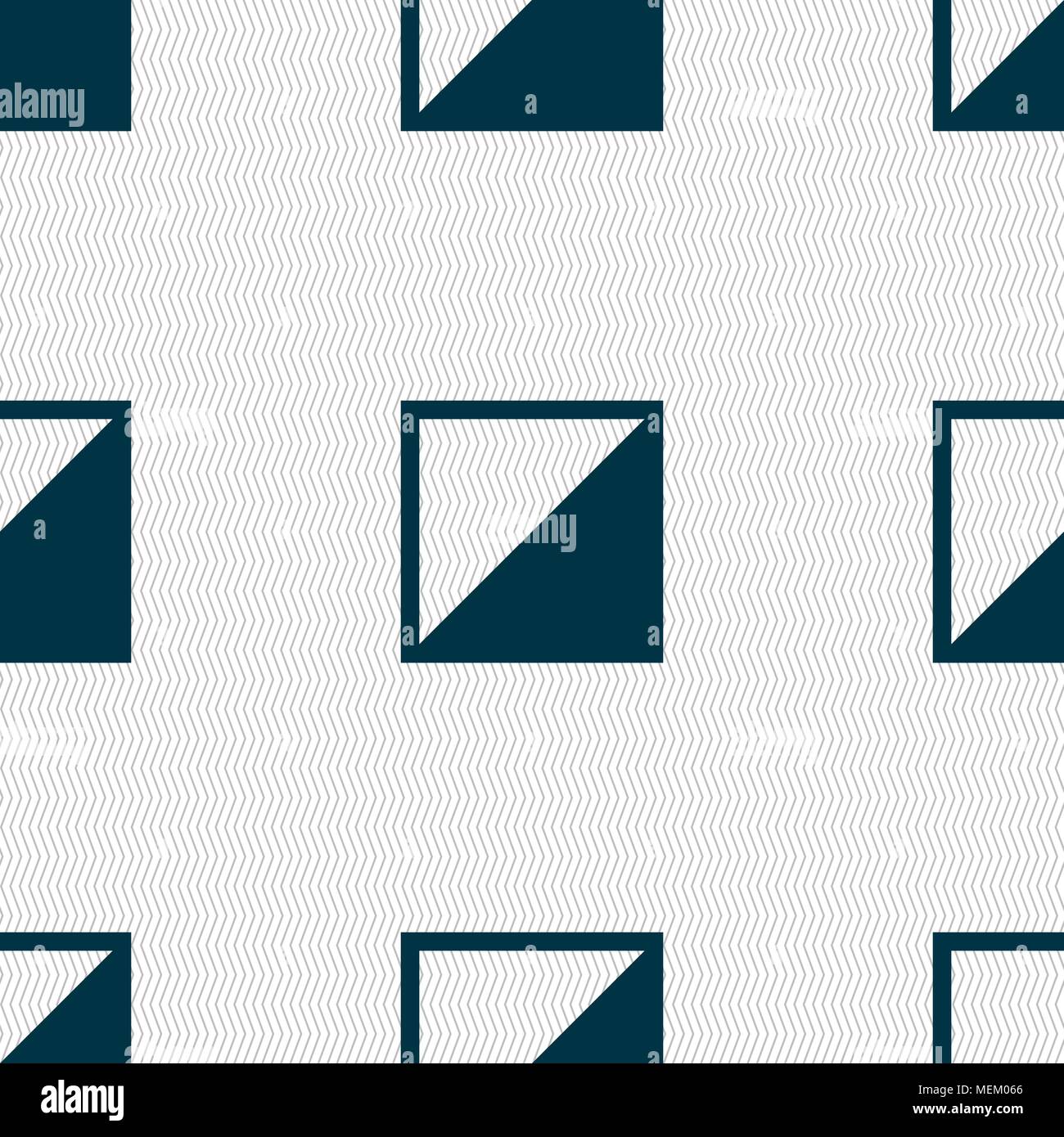 contrast icon sign. Seamless abstract background with geometric shapes ...
