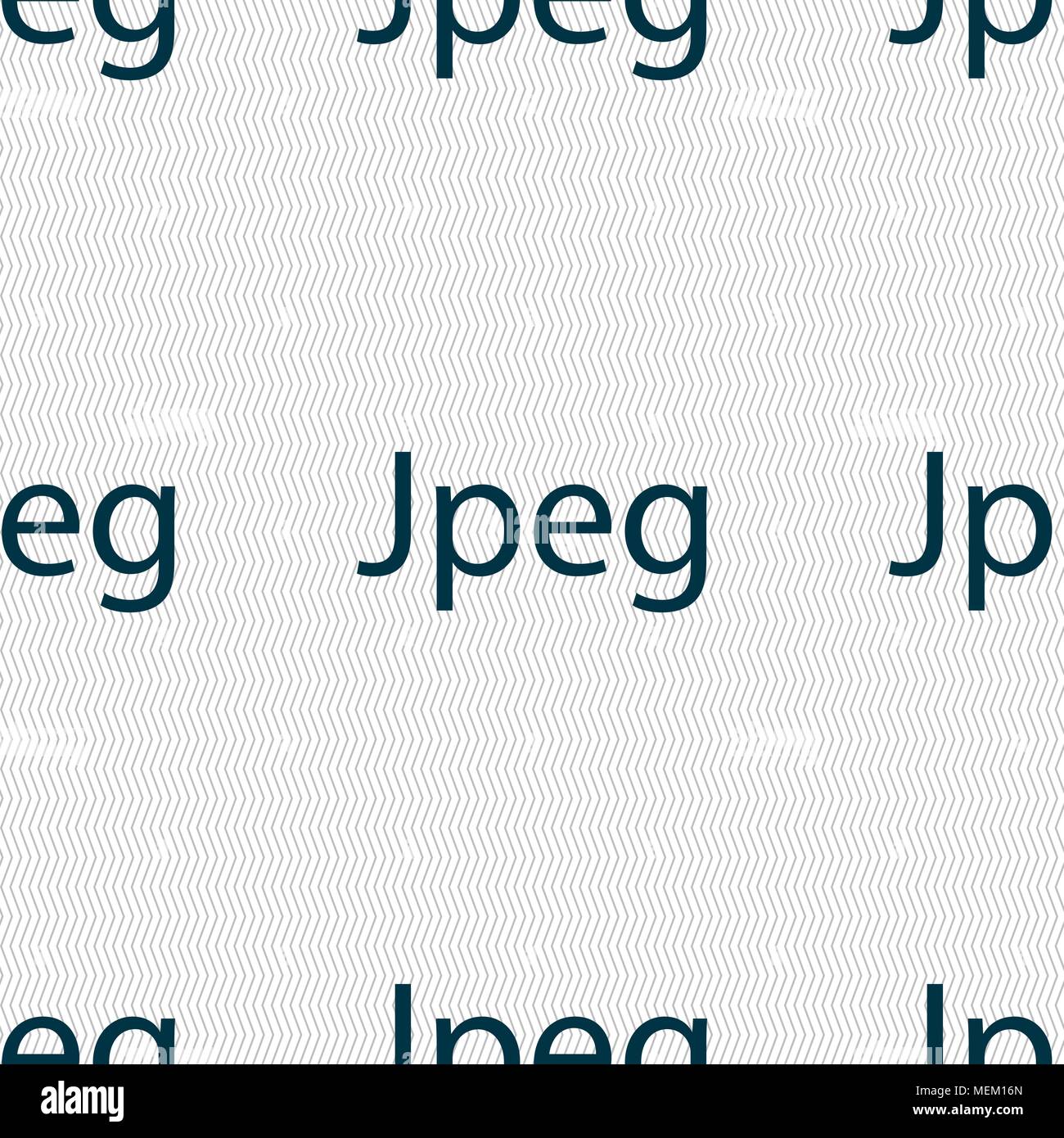 File JPG sign icon. Download image file symbol. Seamless abstract ...