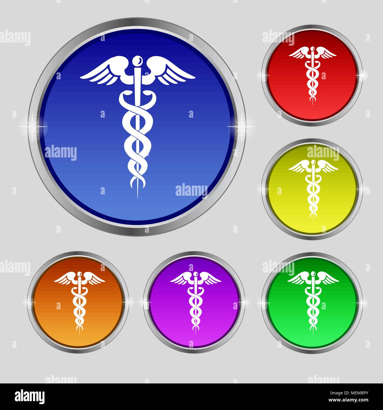 medicine icon sign. Round symbol on bright colourful buttons. Vector ...