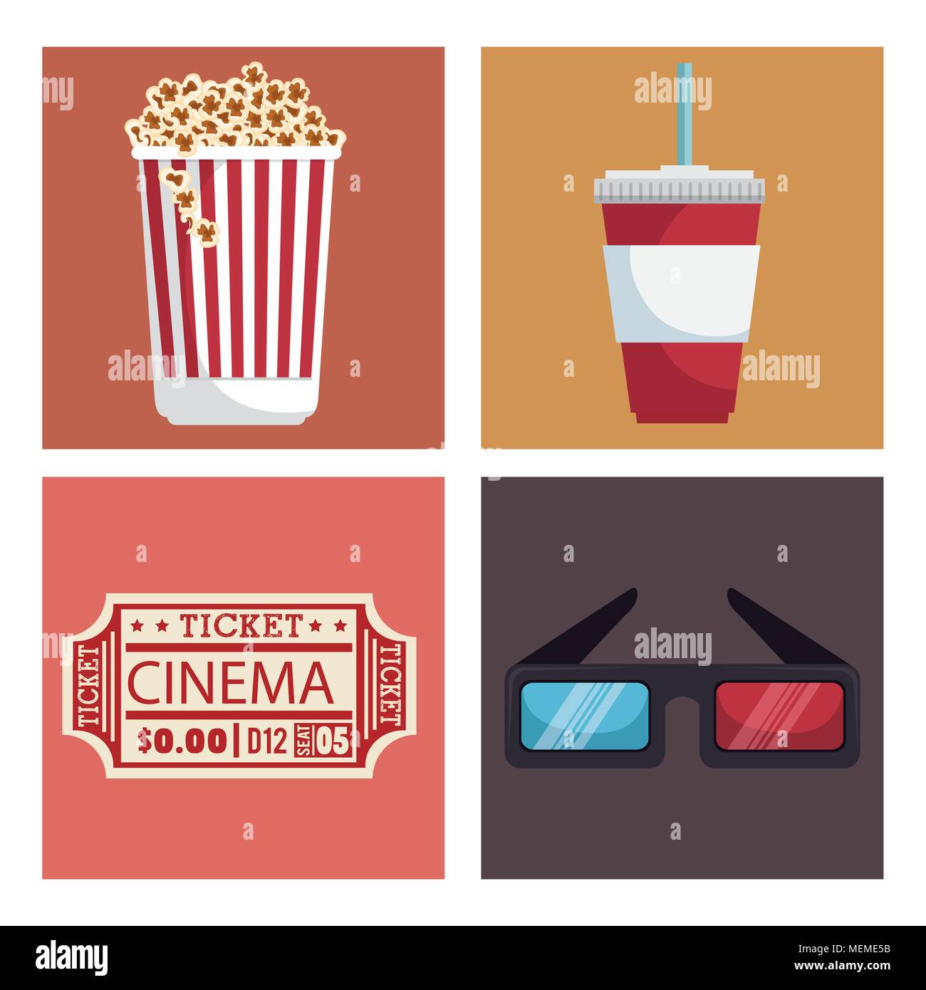Classic hollywood film set Cut Out Stock Images & Pictures - Alamy