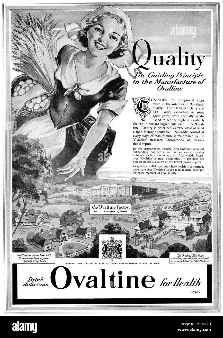 Ovaltine advert hi-res stock photography and images - Alamy