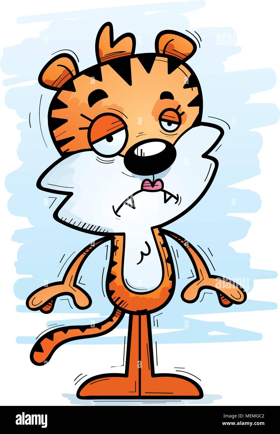Cartoon Sad Tiger High Resolution Stock Photography and Images - Alamy