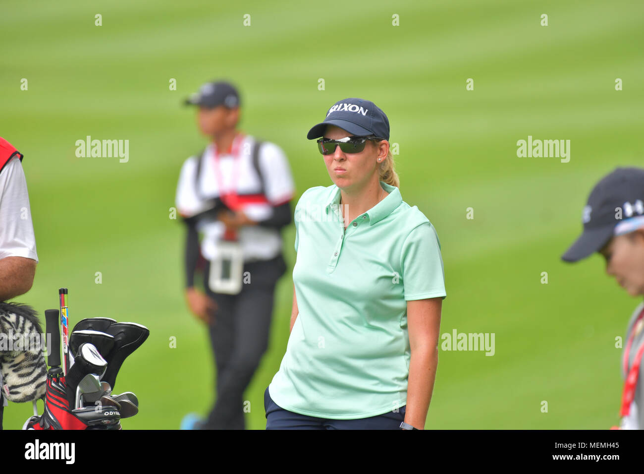 Mo Martin of USA in Honda LPGA Thailand 2018 at Siam Country Club, Old ...