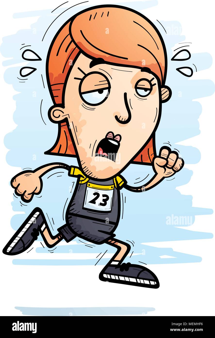 Athlete Sweating Clipart