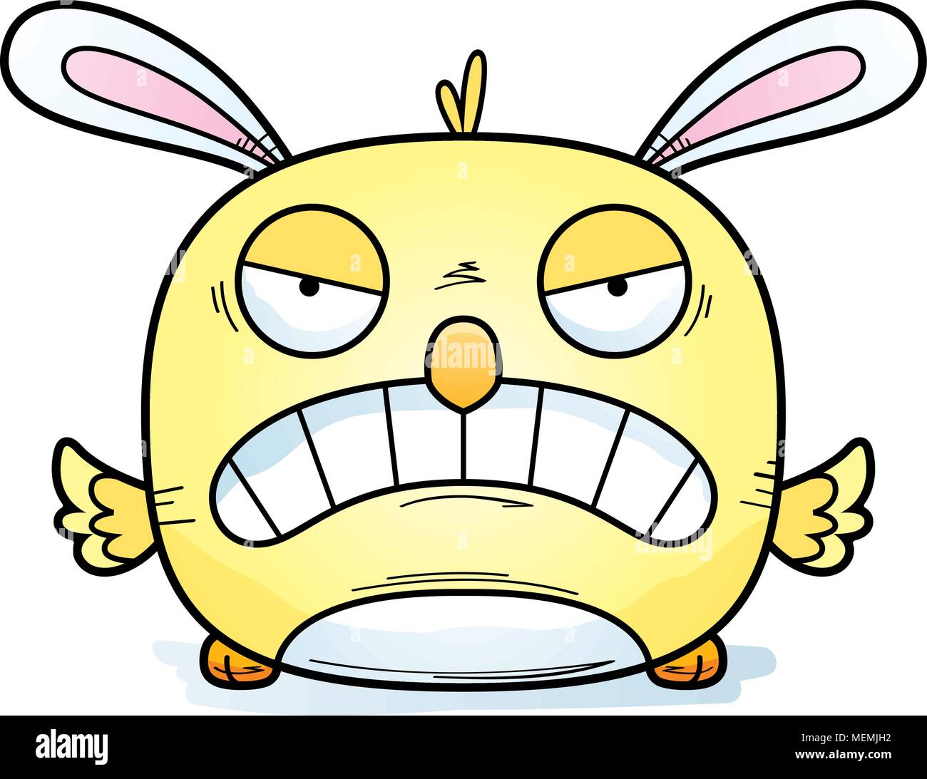 Angry chicken cartoon hi-res stock photography and images - Alamy