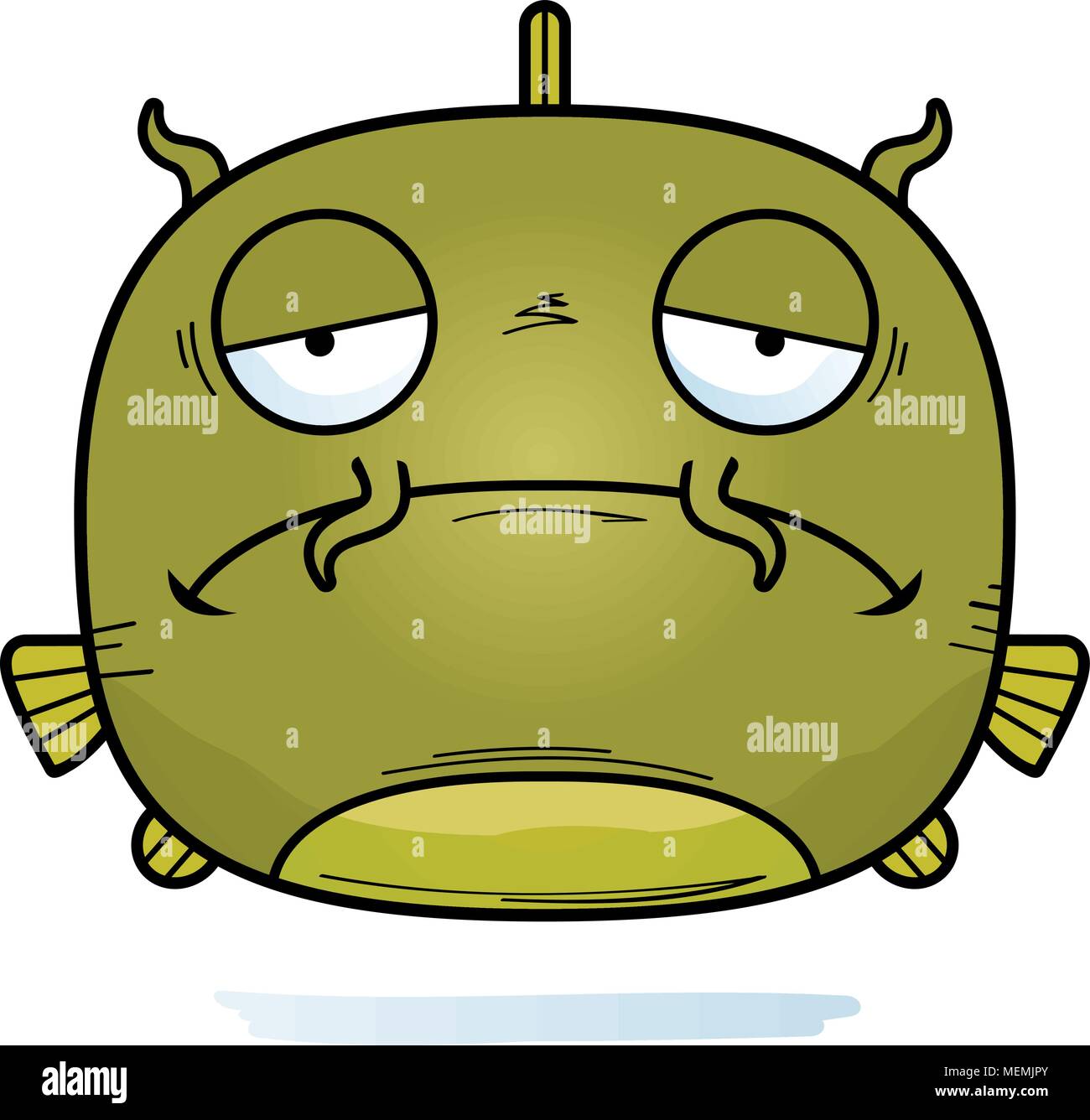 Sad fish illustration hi-res stock photography and images - Alamy