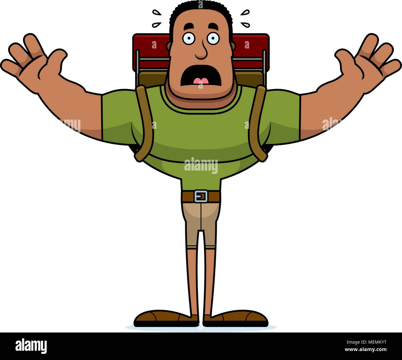 Scared hiker hi-res stock photography and images - Alamy