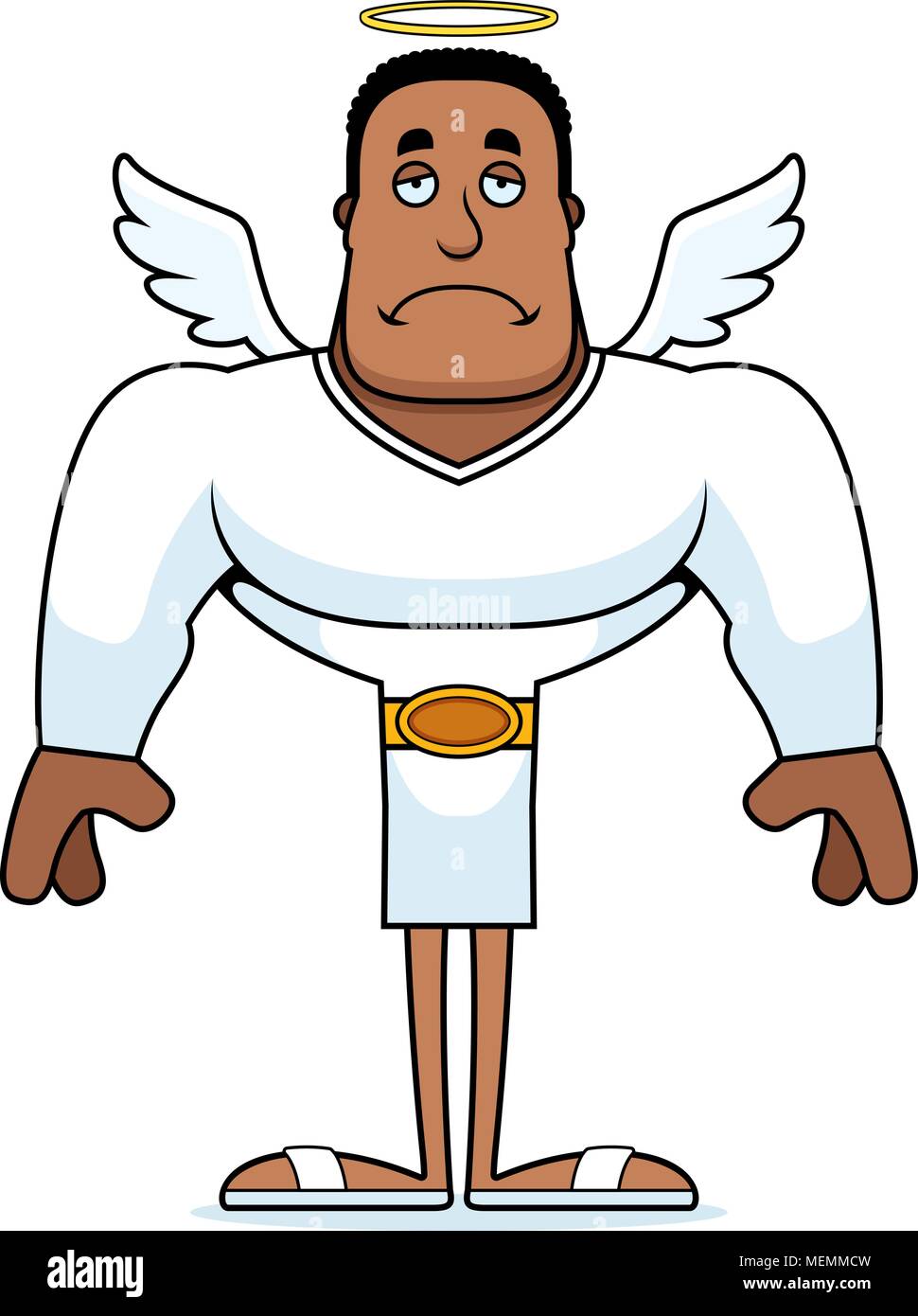 Sad angel Stock Vector Images - Alamy