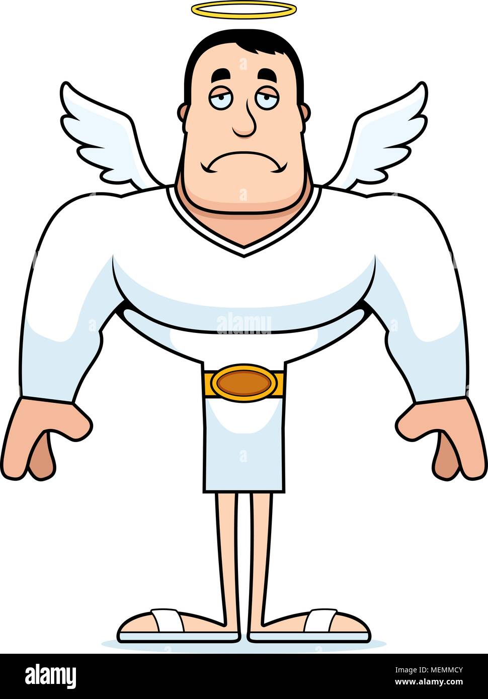 A cartoon angel looking sad Stock Vector Image & Art - Alamy