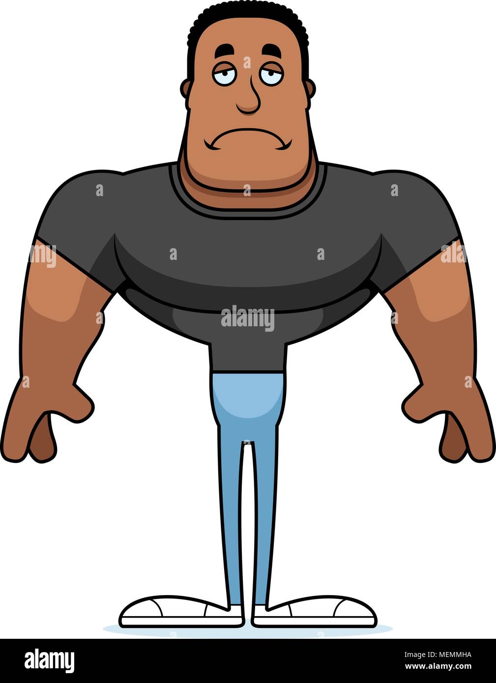 A cartoon man looking sad Stock Vector Image & Art - Alamy