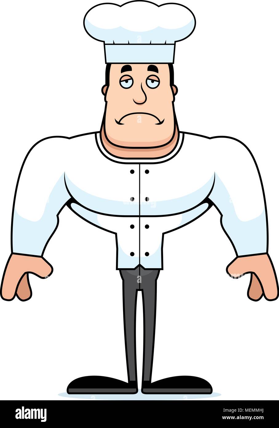 A cartoon chef looking sad Stock Vector Image & Art - Alamy