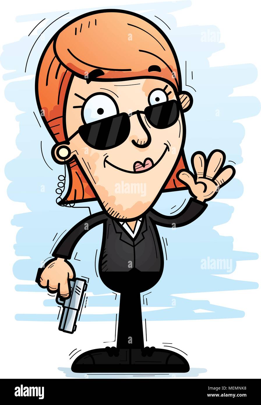 Woman secret agent Stock Vector Images - Alamy