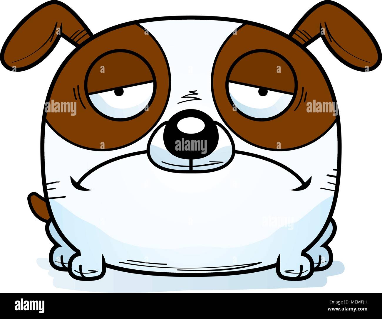 Scared Dog Cartoon