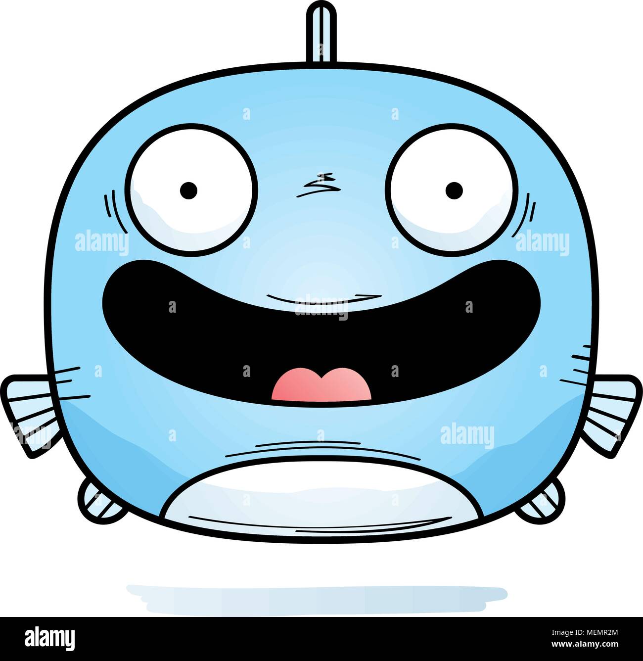 A cartoon illustration of a fish smiling Stock Vector Image & Art - Alamy