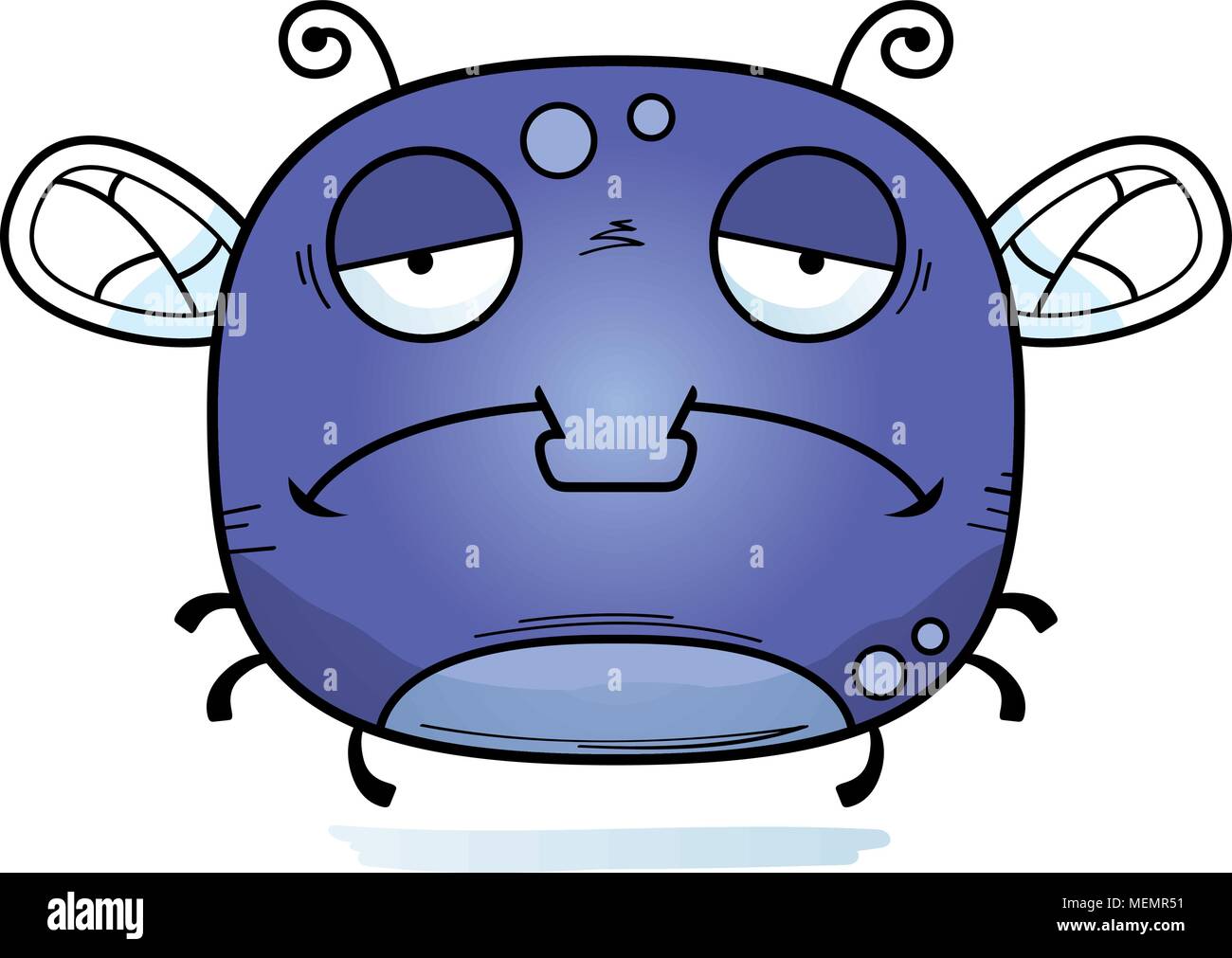 A cartoon illustration of a fly looking sad Stock Vector Image & Art ...