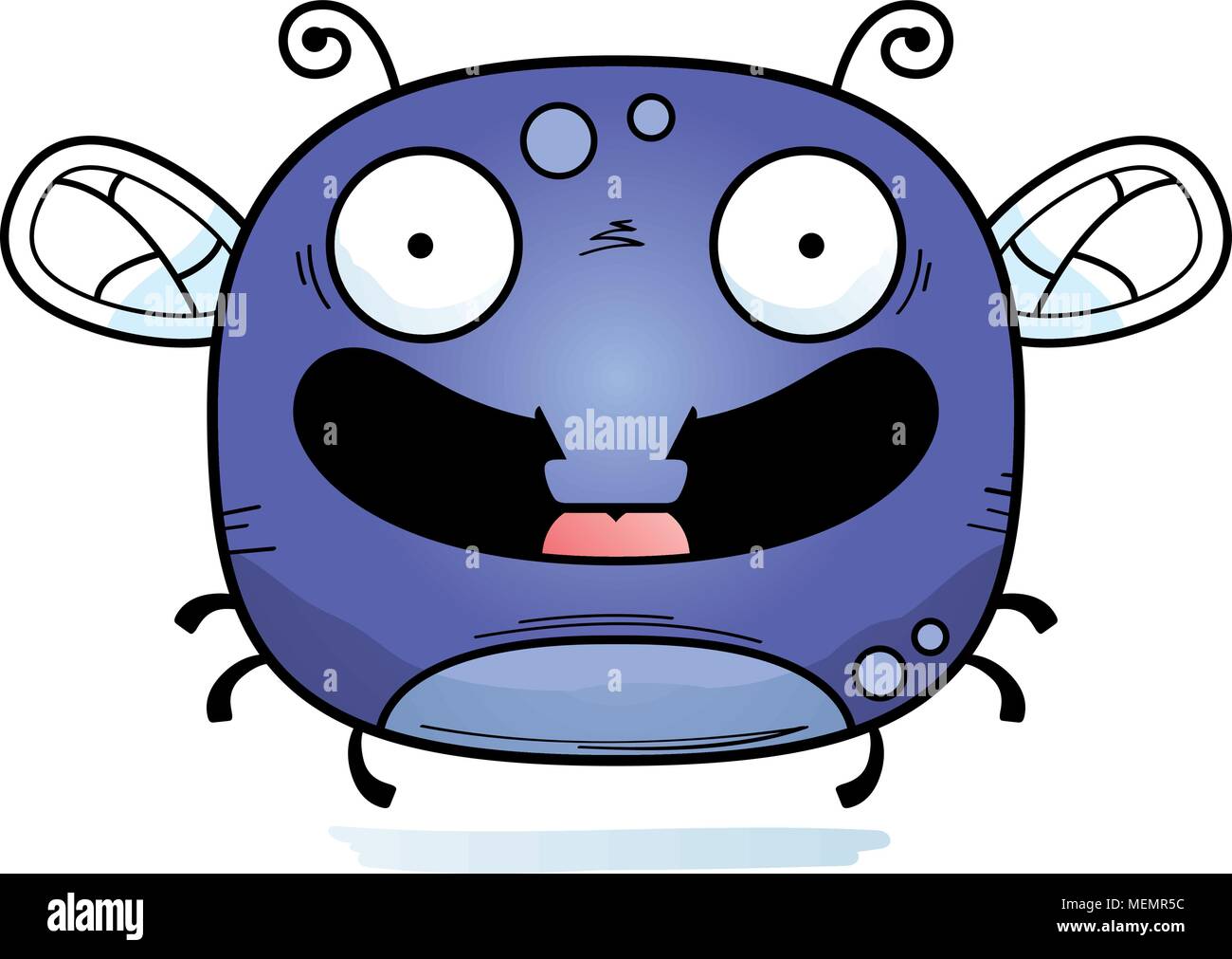 A cartoon illustration of a fly smiling Stock Vector Image & Art - Alamy