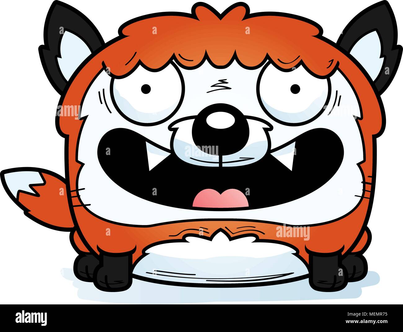 A cartoon illustration of a fox smiling Stock Vector Image & Art - Alamy