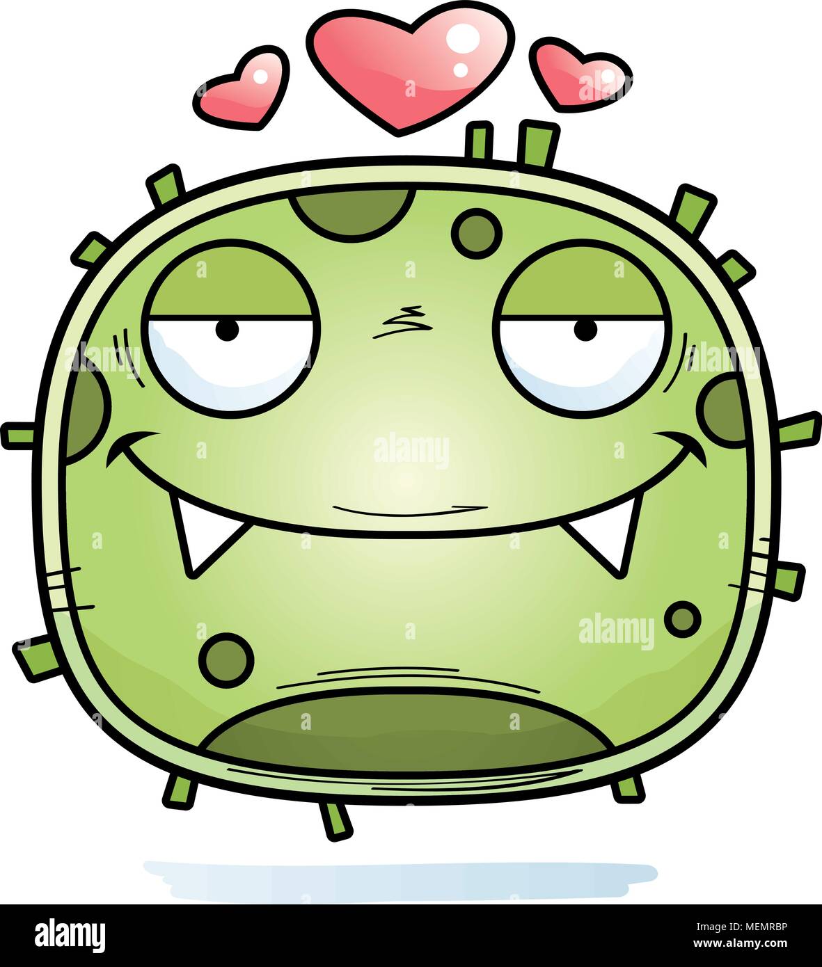 A cartoon illustration of a germ in love Stock Vector Image & Art - Alamy