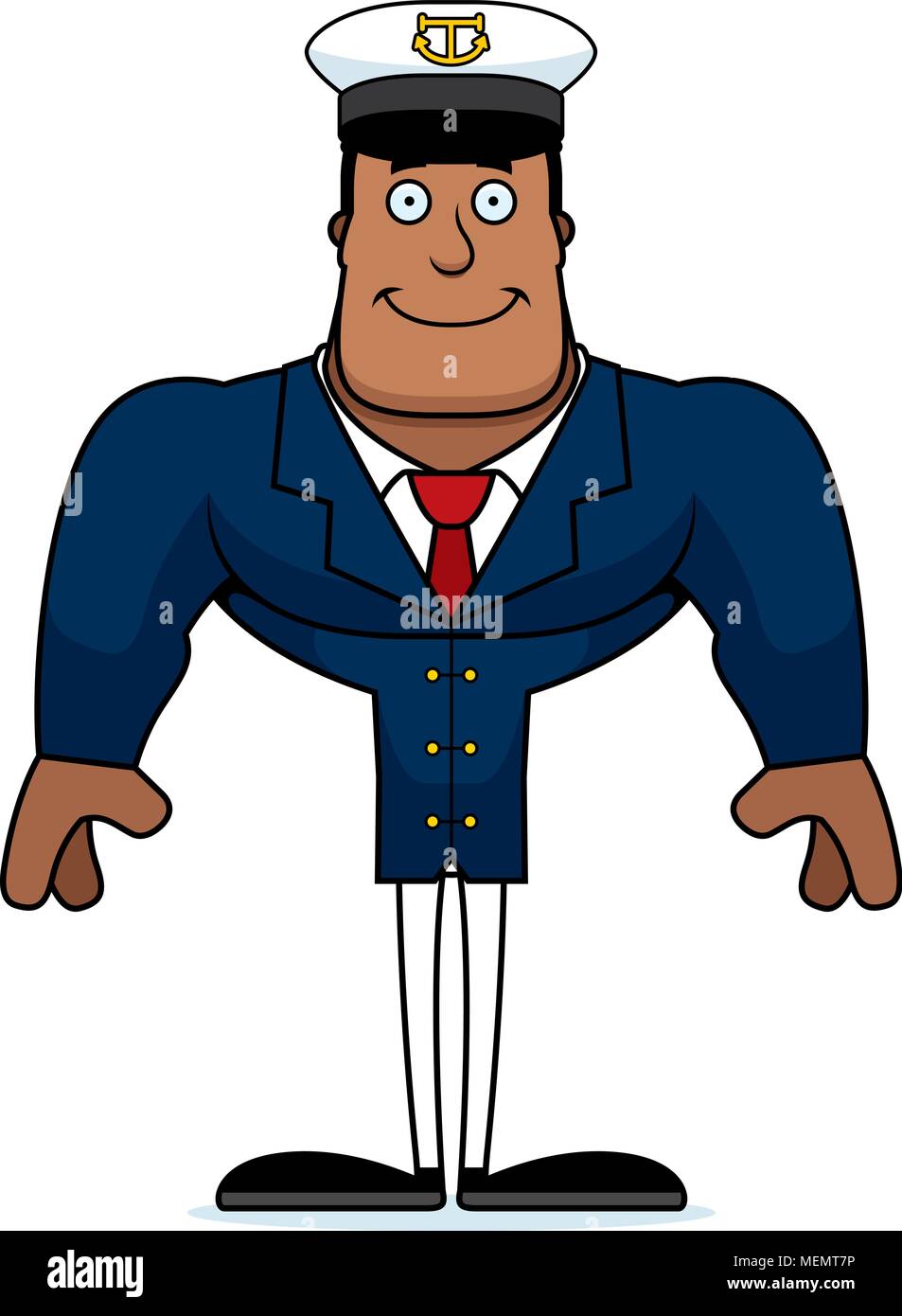 A cartoon boat captain smiling Stock Vector Image & Art - Alamy
