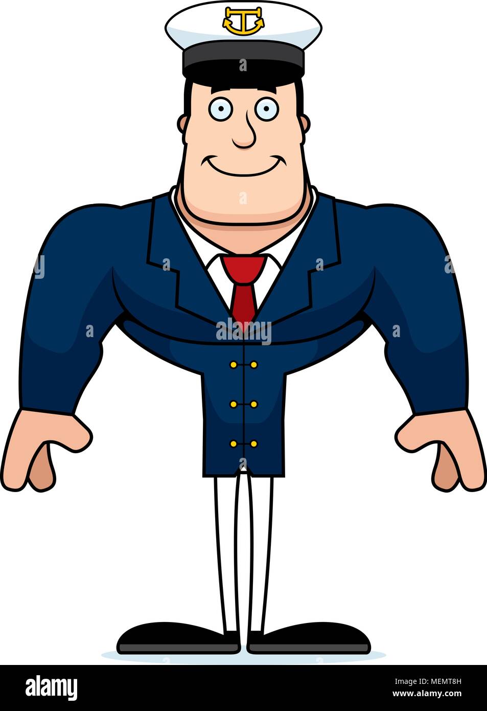 A cartoon boat captain smiling Stock Vector Image & Art - Alamy