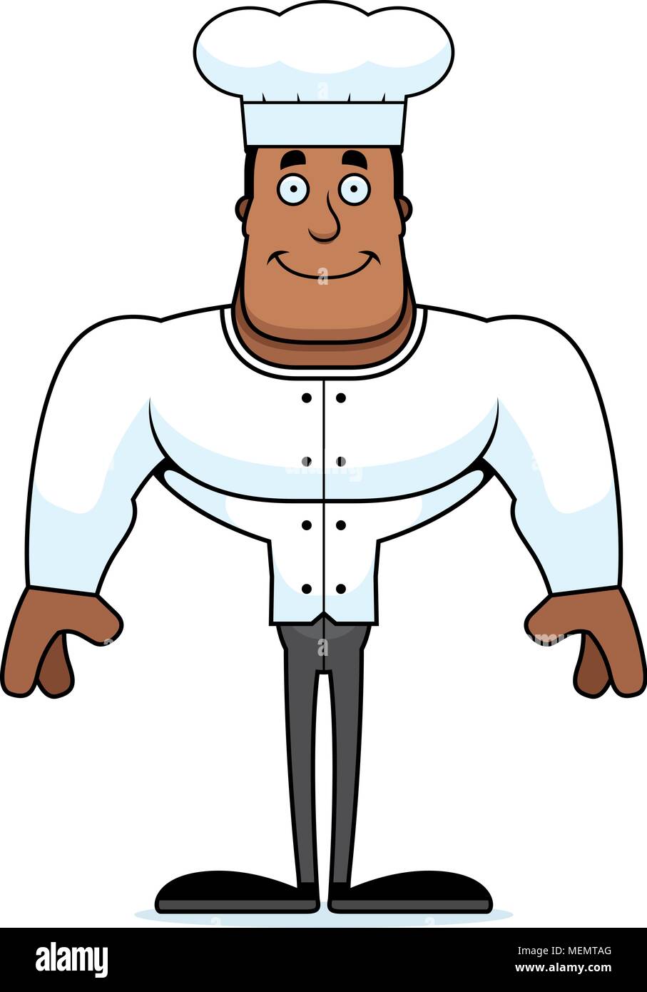 A cartoon chef smiling Stock Vector Image & Art - Alamy