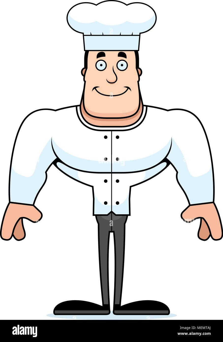A cartoon chef smiling Stock Vector Image & Art - Alamy